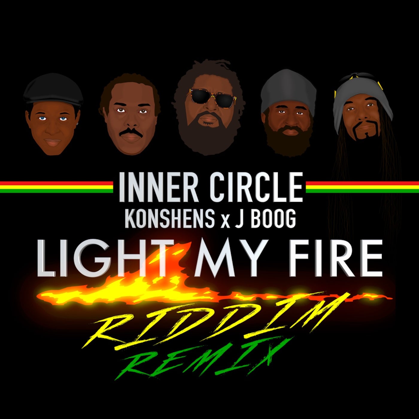Konshens, Inner Circle, J Boog - Light My Fire (Riddim Remix) [DubShot ...
