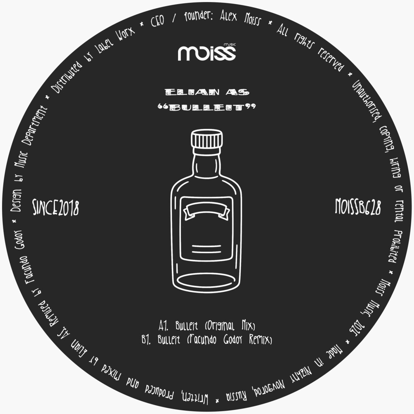 Elian As - Bulleit (Facundo Godoy Remix) [Moiss Music Black] | Music ...