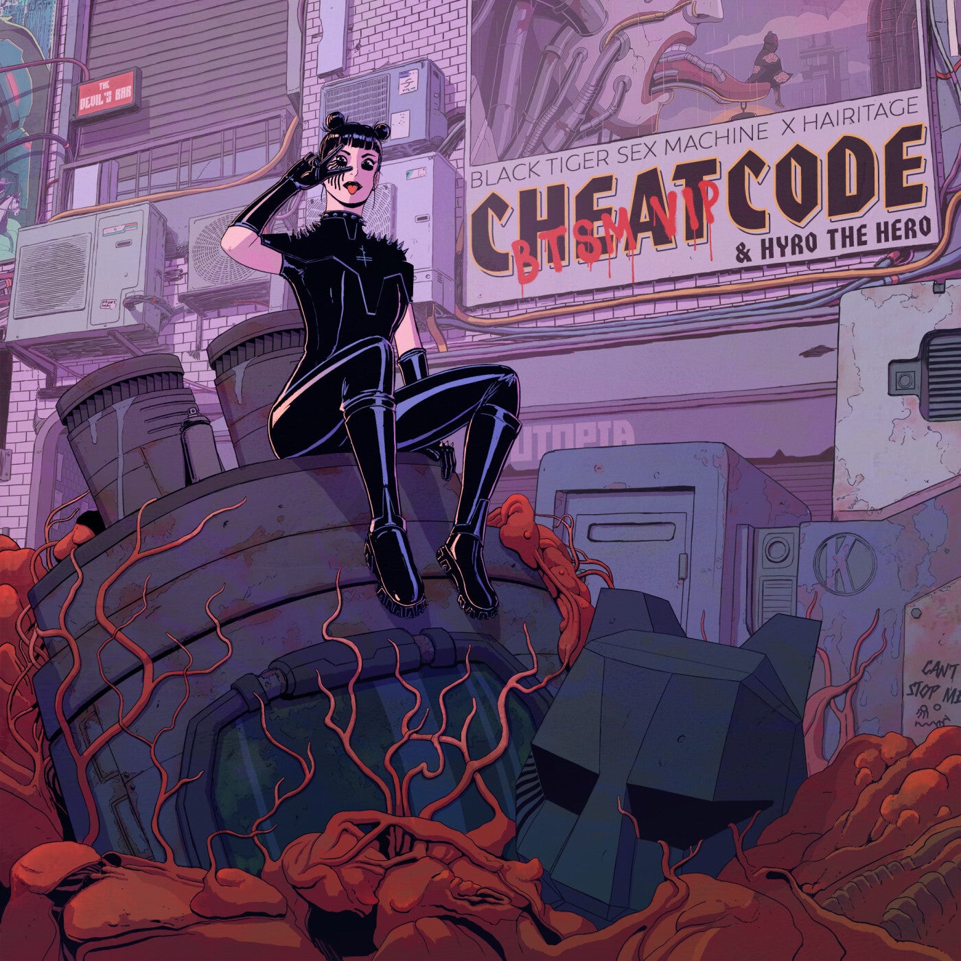 Black Tiger Sex Machine, Hairitage - Cheatcode (BTSM VIP) [Kannibalen Records] | Music ...