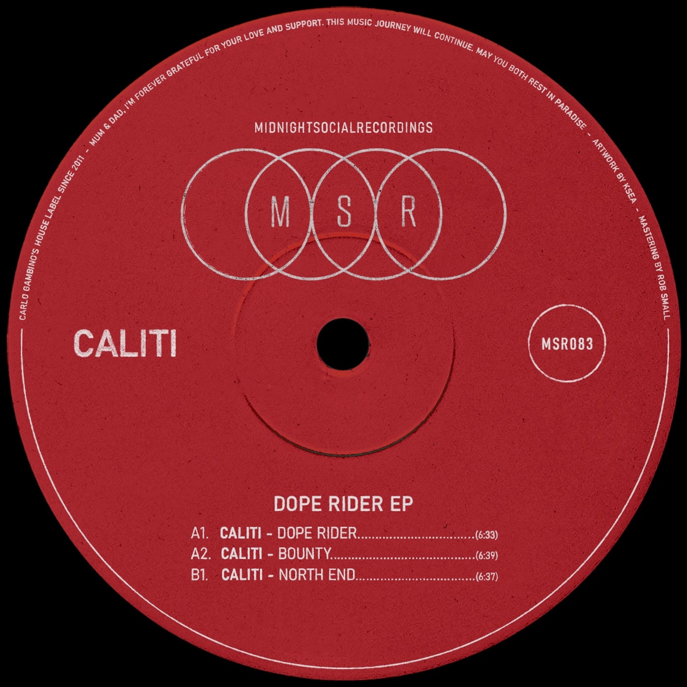 Caliti - Dope Rider (Beatport Exclusive) [Midnight Social Recordings ...