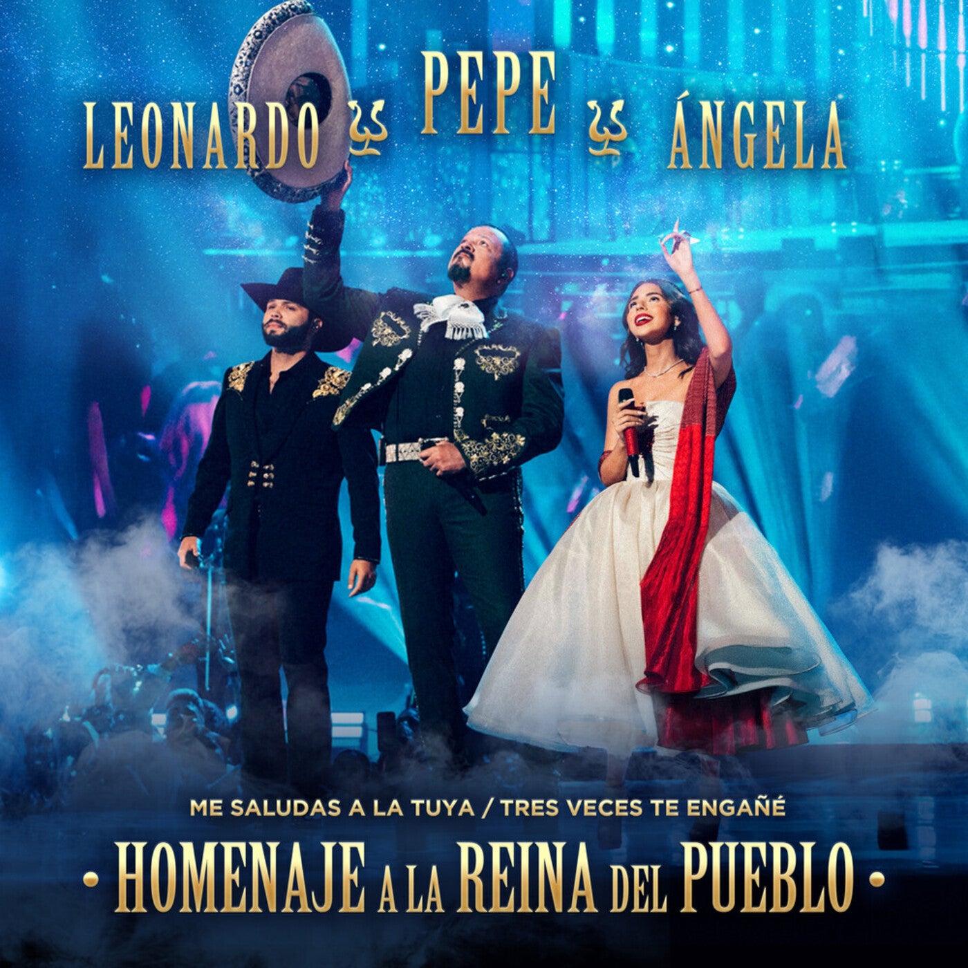 Pepe Aguilar, Ángela Aguilar, Leonardo Aguilar - Me Saludas A La Tuya ...