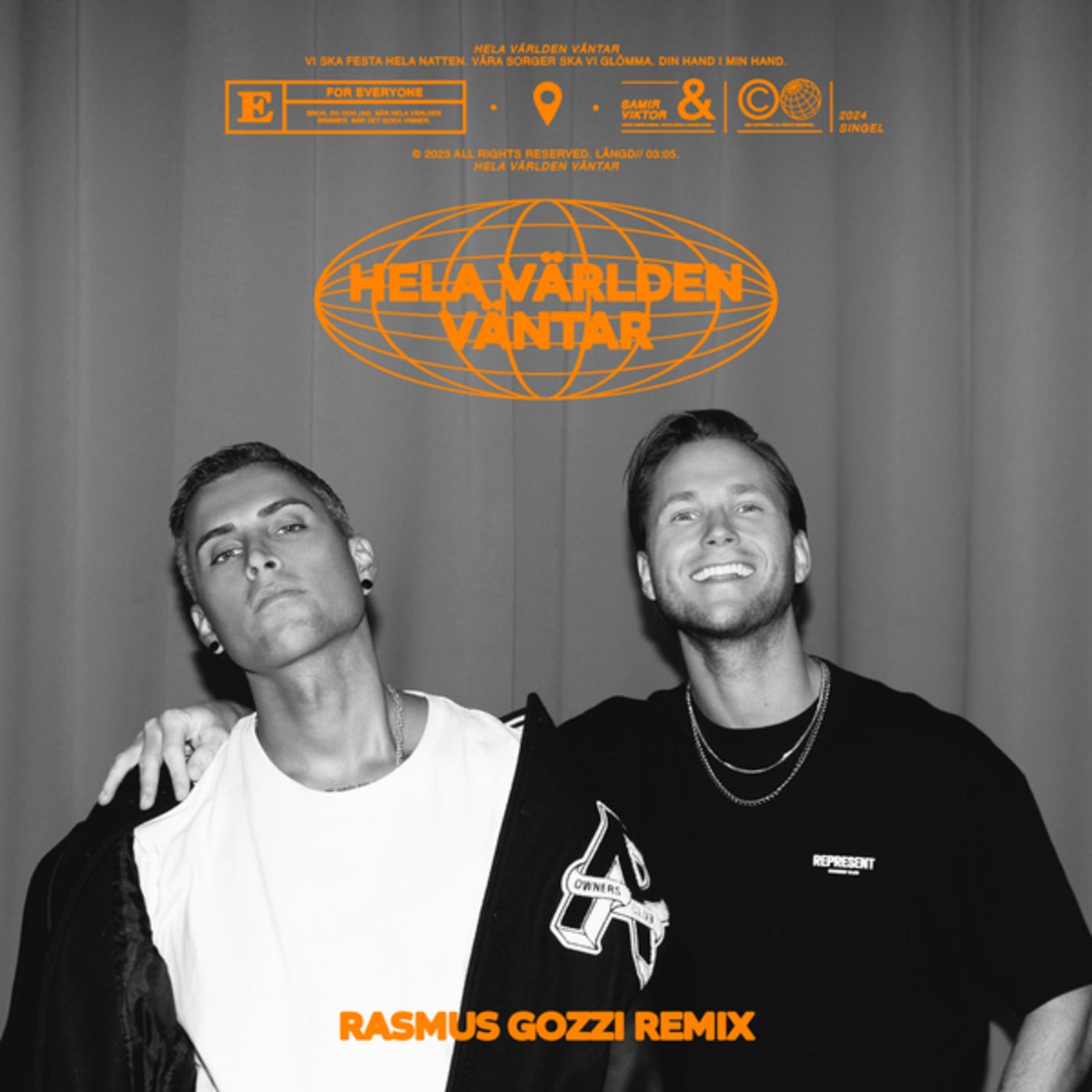 Rasmus Gozzi, Samir & Viktor - Hela världen väntar (RASMUS GOZZI REMIX ...