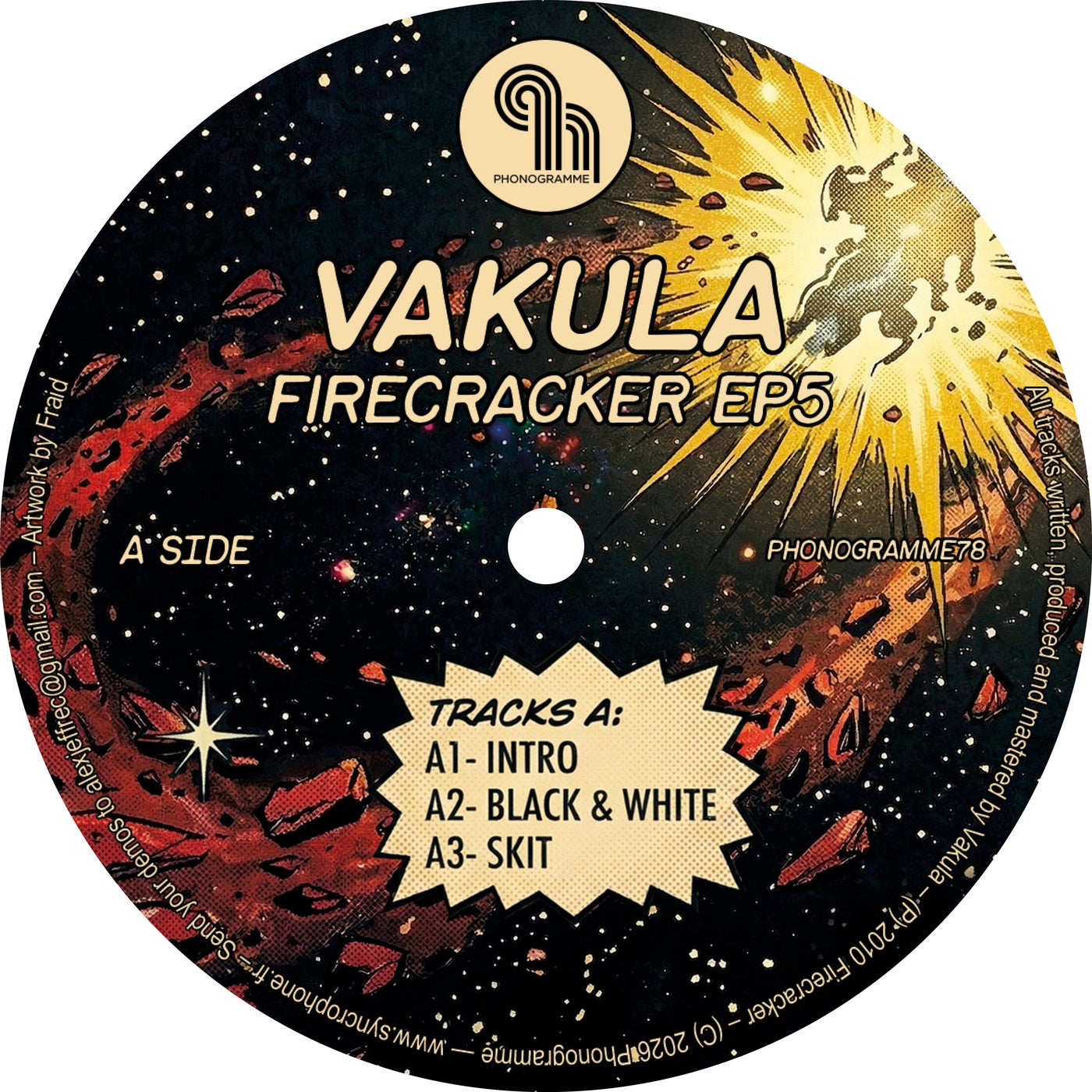 Vakula - Firecracker EP5 [Phonogramme] | Music & Downloads on Beatport