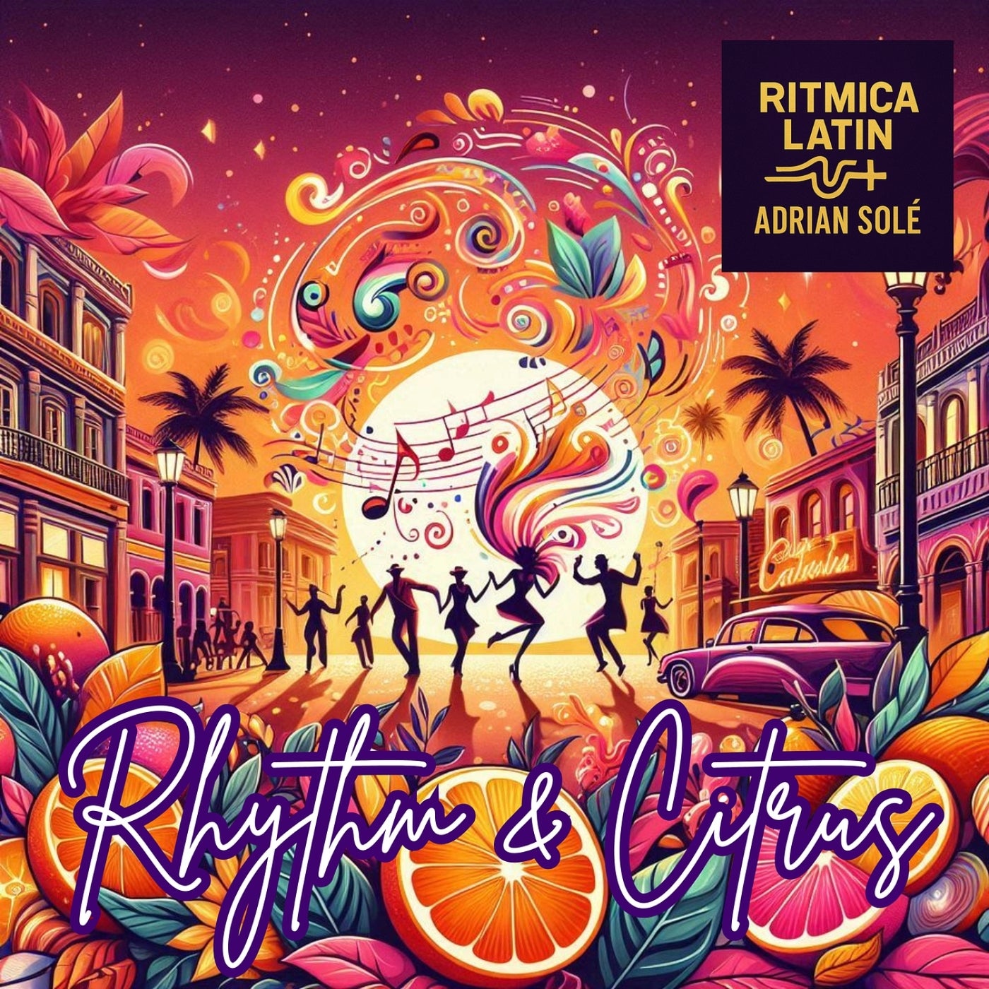 Ritmica Latin, Adrian Solé - Café Luna Shuffle (feat. Adrian Solé ...