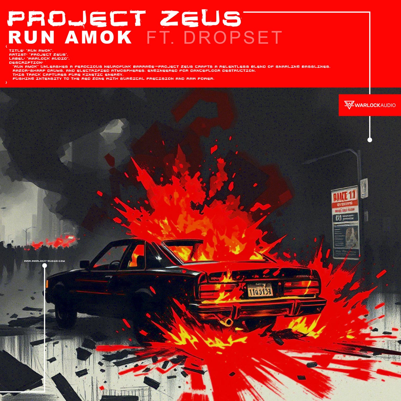 Dropset, Project Zeus - Run Amok [Warlock Audio] | Music & Downloads on ...