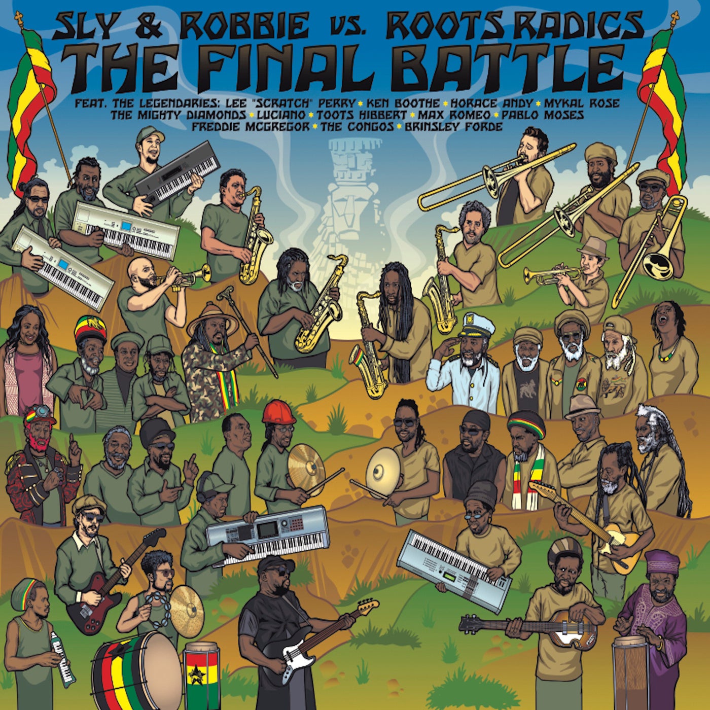 Mykal Rose, Sly & Robbie, Roots Radics, Brinsley Forde, The Mighty ...