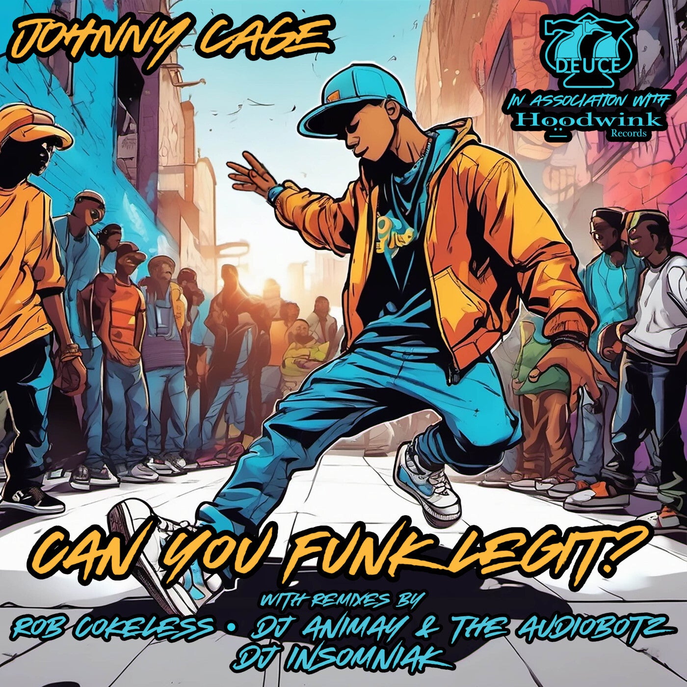 Johnny Cage - Can You Funk Legit? [77DEUCE RECORDS] | Music & Downloads ...