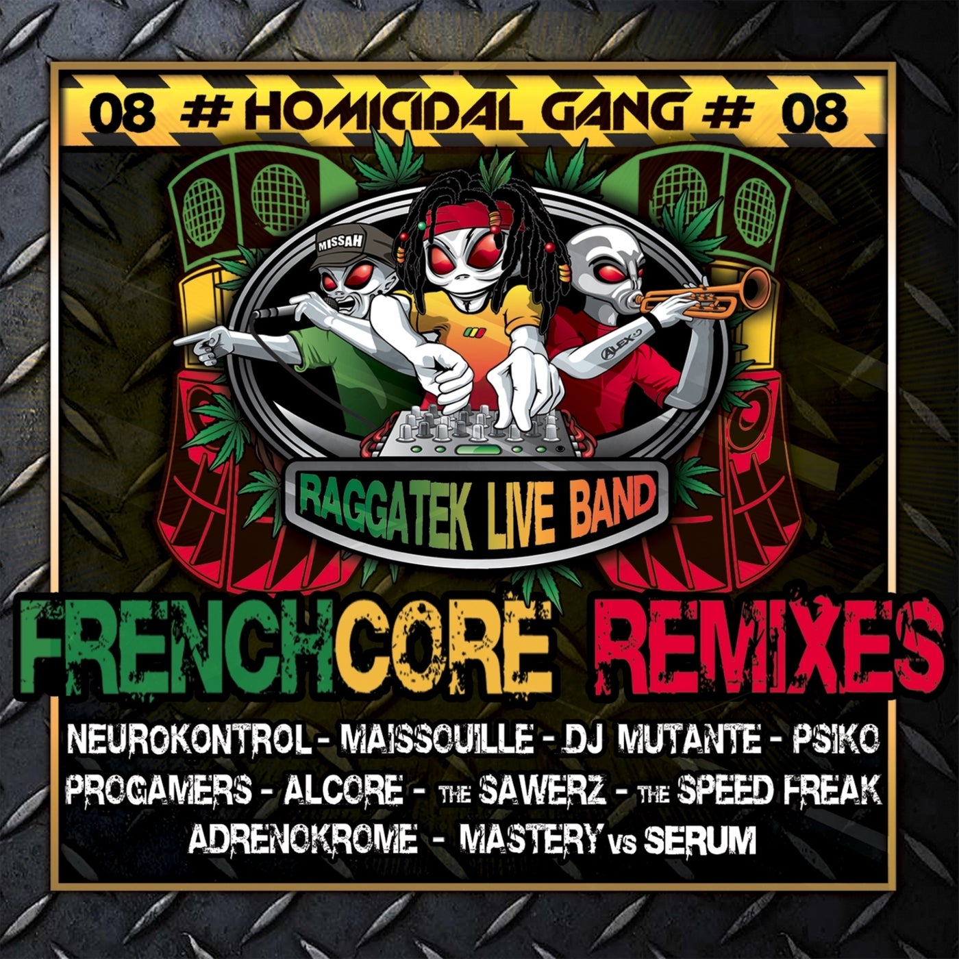 Raggatek Live Band - Homicidal Gang 08 (Frenchcore Remixes) [AstroFonik ...