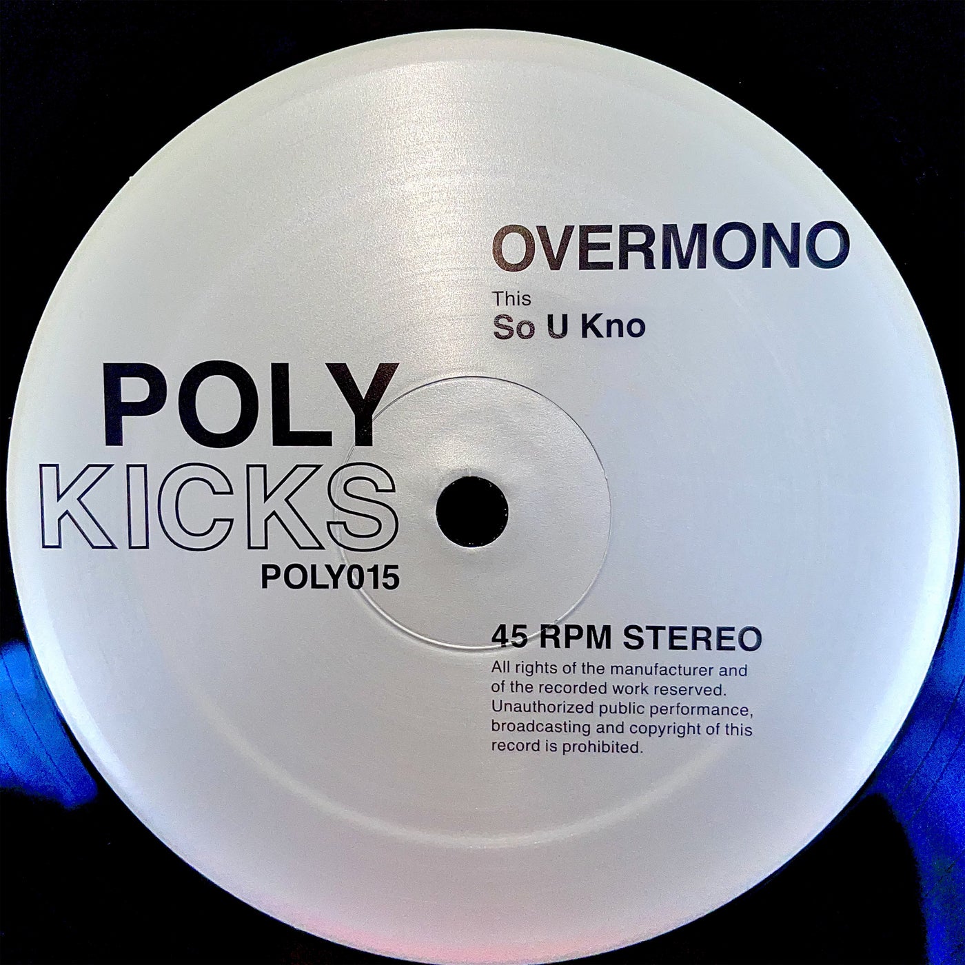 So U Kno (Original Mix) by Overmono on Beatport