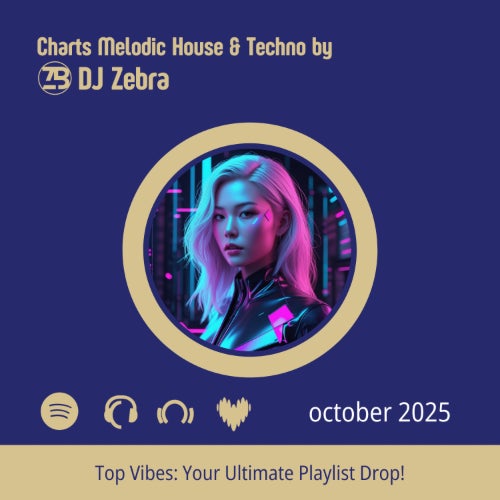 Melodic House & Techno Charts : October 2025 Chart by DJ Zebra on ...