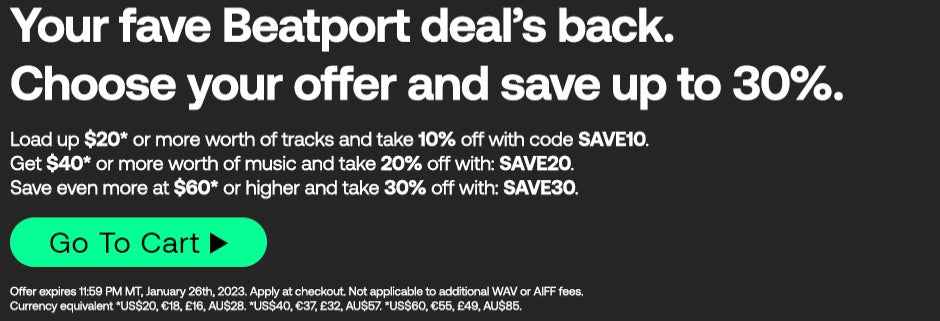 More Music, More Savings :: Beatport
